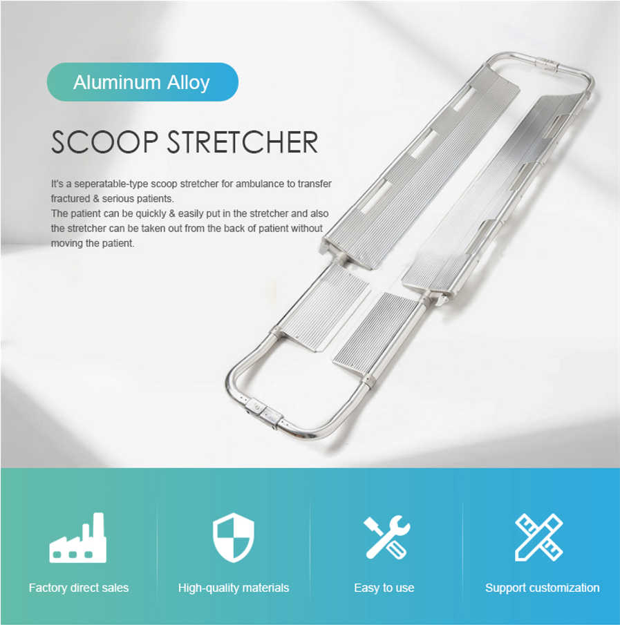 Stainless Steel Scoop Stretcher - Dragon Medical Co., Ltd.